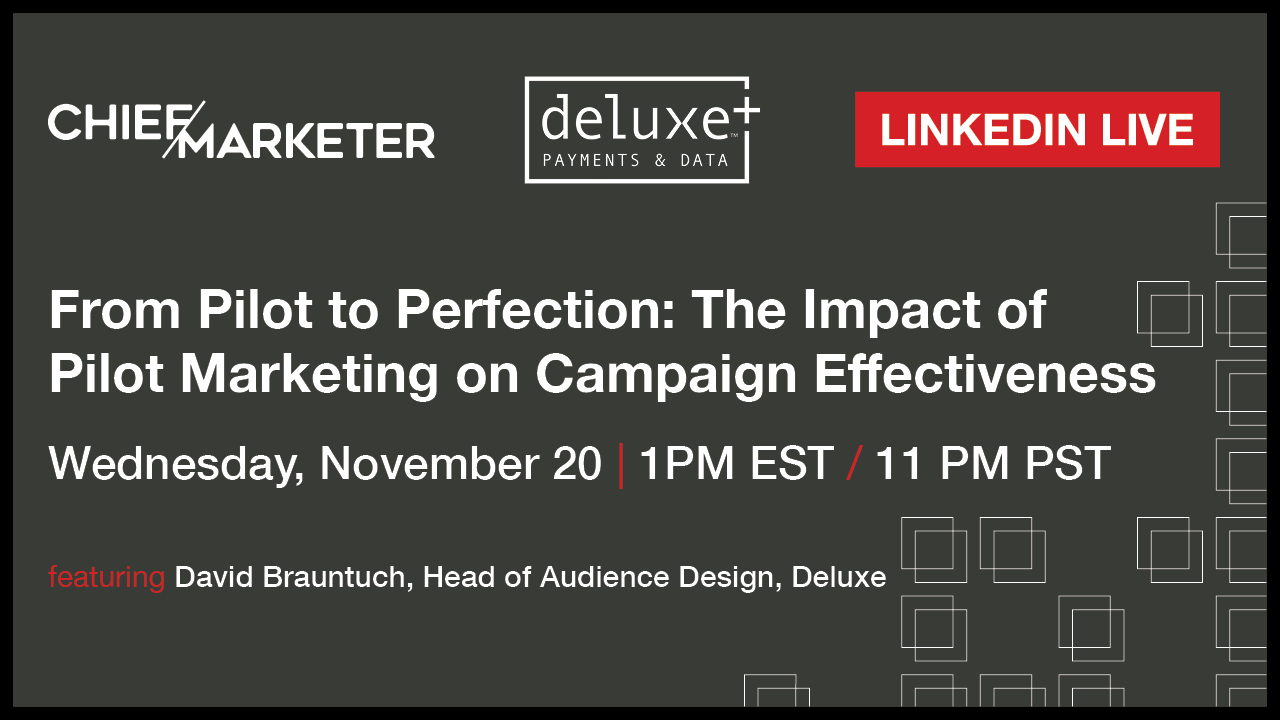 VIDEO: How Pilot Marketing Can Increase Campaign Effectiveness - Chief ...